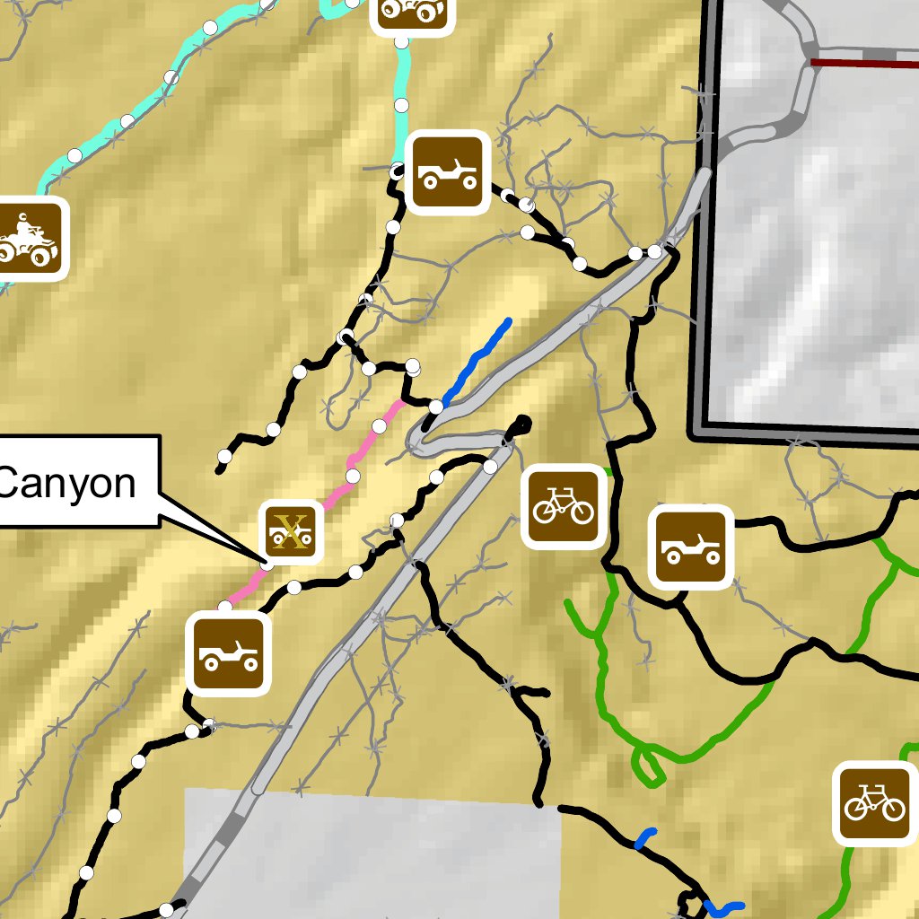 Dry Creek Official Travel Map by Great Outdoors Adventures | Avenza Maps