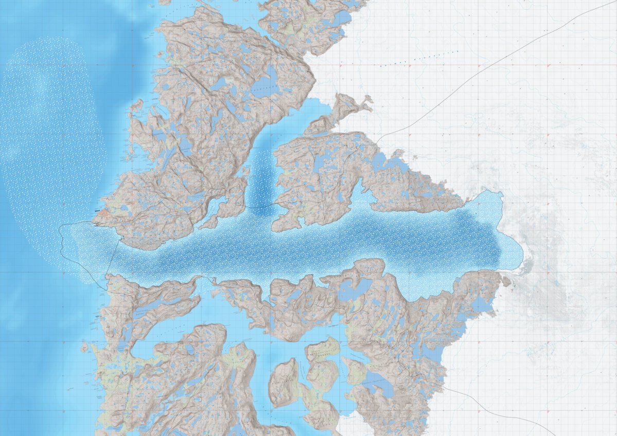 Ilulissat Kangia Map by Greenland Institute of Natural Resources ...