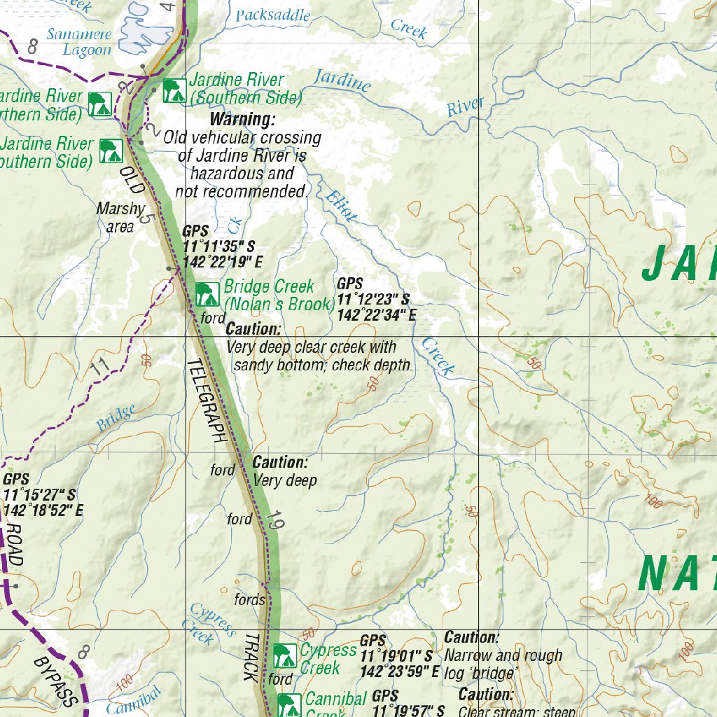 Hema - Cape York Tip Map by Hema Maps | Avenza Maps