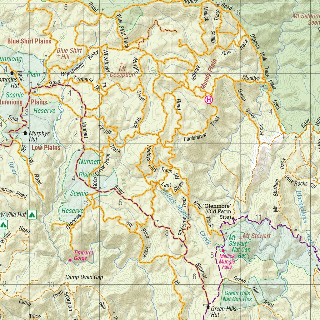 Hema - High Country Victoria East Map by Hema Maps | Avenza Maps