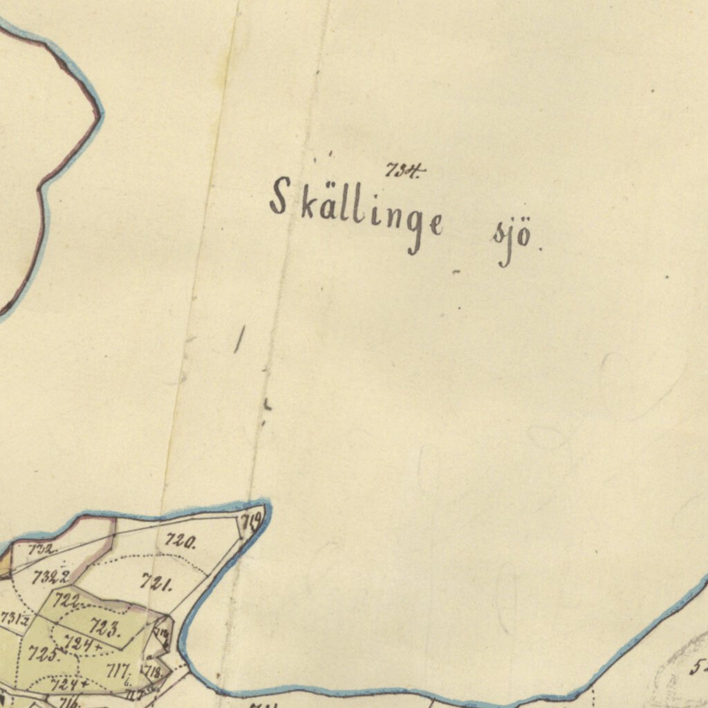 M54-20.1a Skällinge Map by Historical GIS maps | Avenza Maps