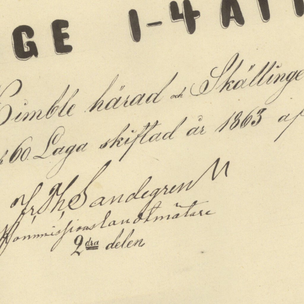 M54-20.1b Skällinge Map by Historical GIS maps | Avenza Maps