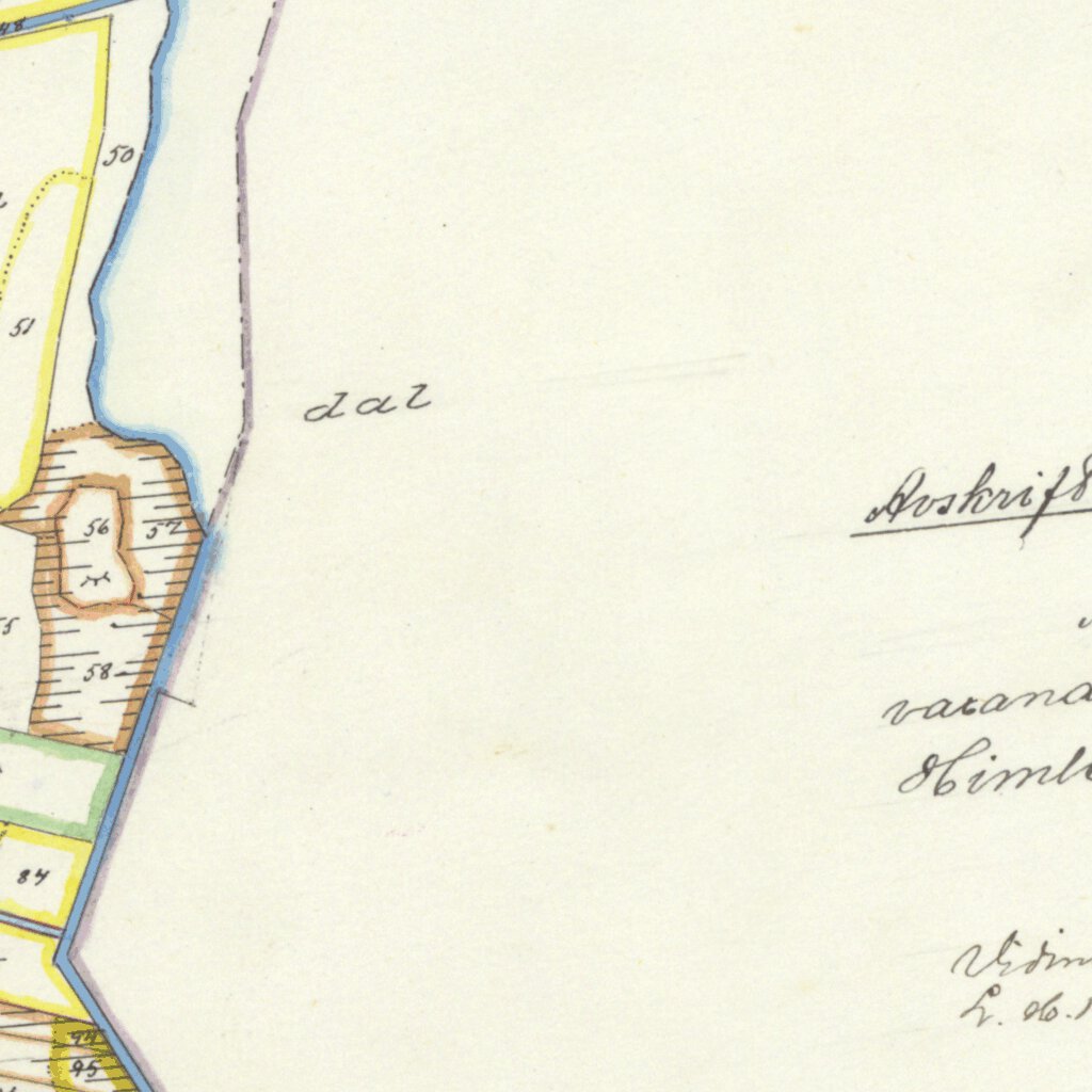 M54-8.1 Gubbered Map by Historical GIS maps | Avenza Maps