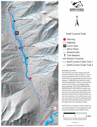 Mount Robson Map