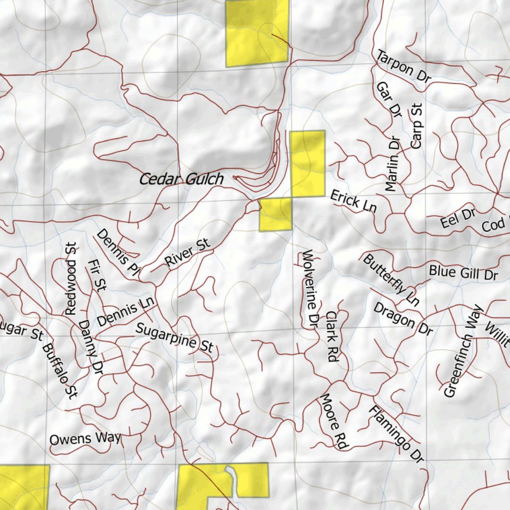 California Deer Hunting Zone C1 Map by HuntData LLC | Avenza Maps