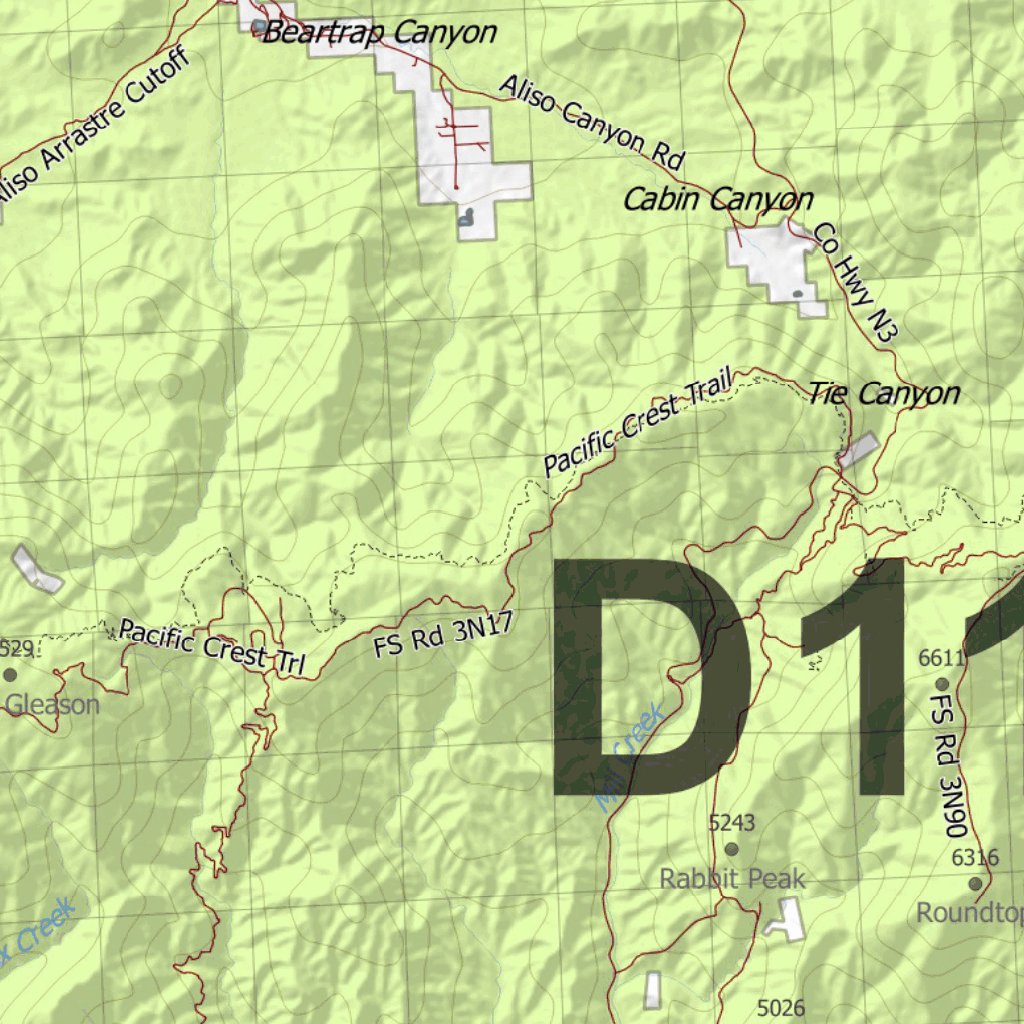 California Deer Hunting Zone D11 Map by HuntData LLC | Avenza Maps