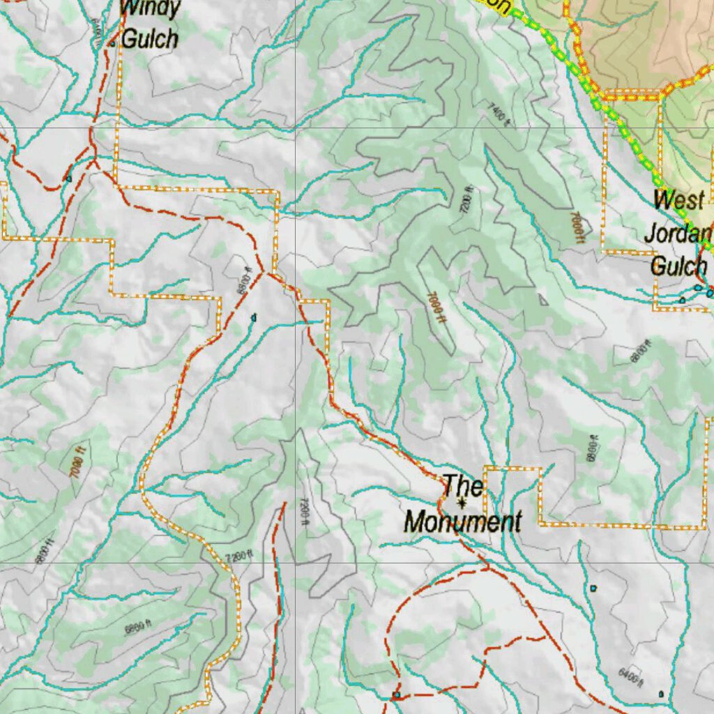 Colorado Unit 211 Bear Concentrations Map by HuntData LLC | Avenza Maps