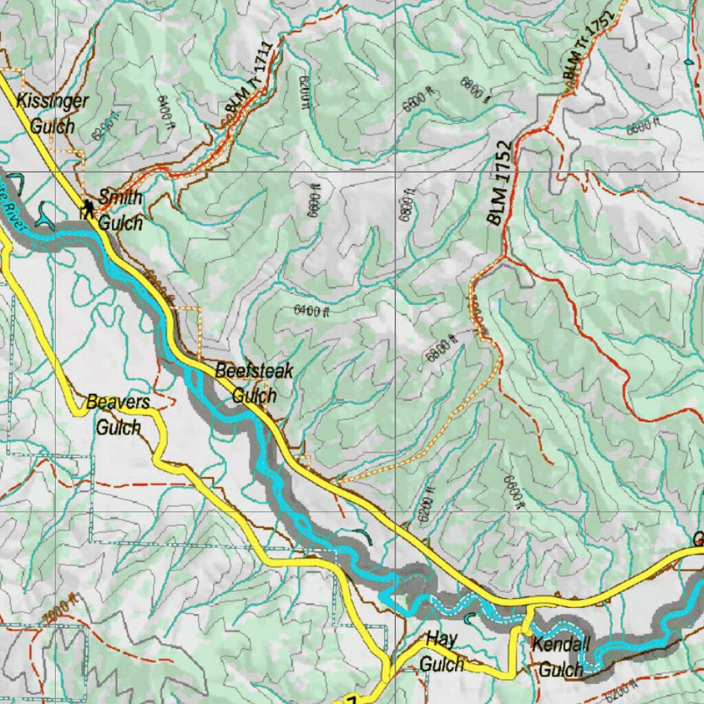 Colorado Unit 22 Bear Concentrations Map by HuntData LLC | Avenza Maps