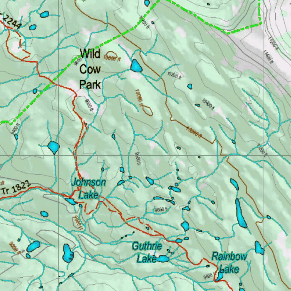 Colorado Unit 24 Bear Concentrations Map by HuntData LLC | Avenza Maps