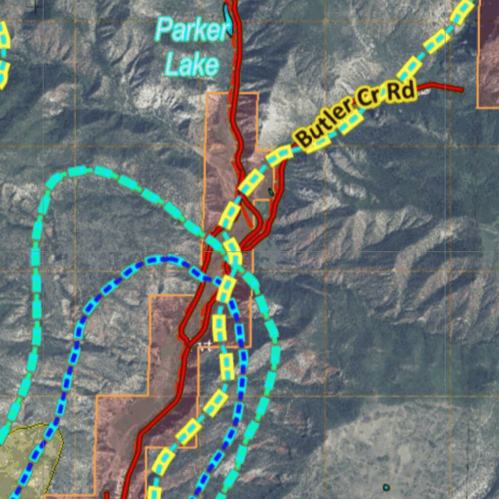 Colorado Unit 33 Turkey, Goose, and Pheasant Concentration Map by ...