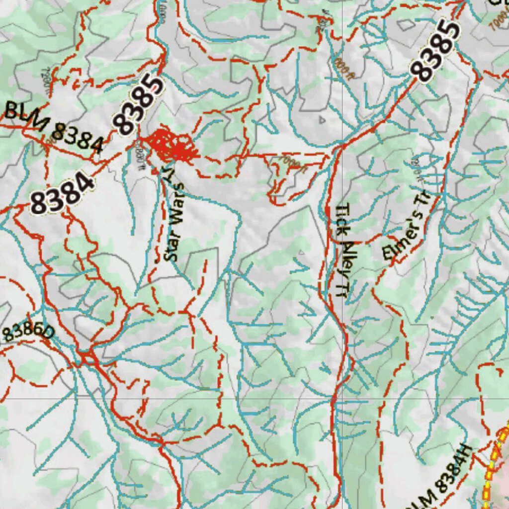 Colorado Unit 44 Bear Concentrations Map by HuntData LLC | Avenza Maps