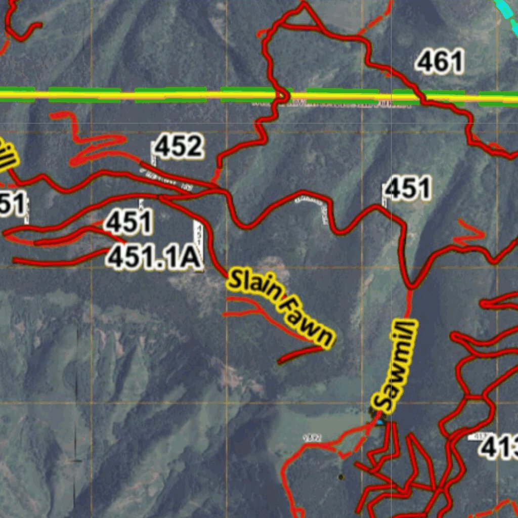 Colorado Unit 44 Turkey, Goose, and Pheasant Concentration Map by ...