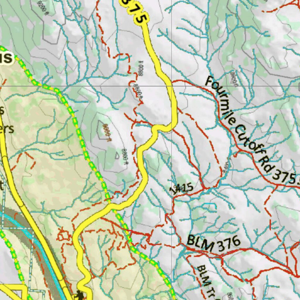 Colorado Unit 481 Bear Concentrations Map by HuntData LLC | Avenza Maps