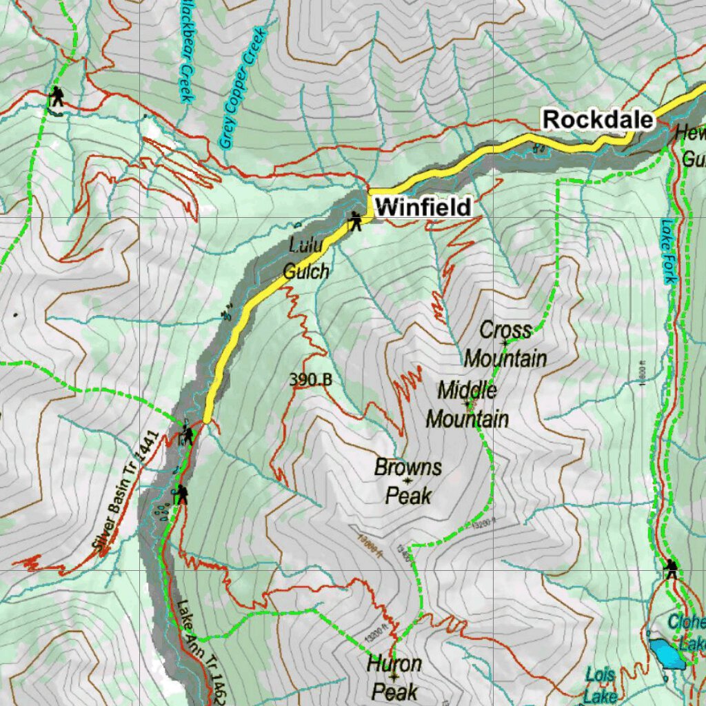 Colorado Unit 55 Bear Concentrations Map by HuntData LLC | Avenza Maps