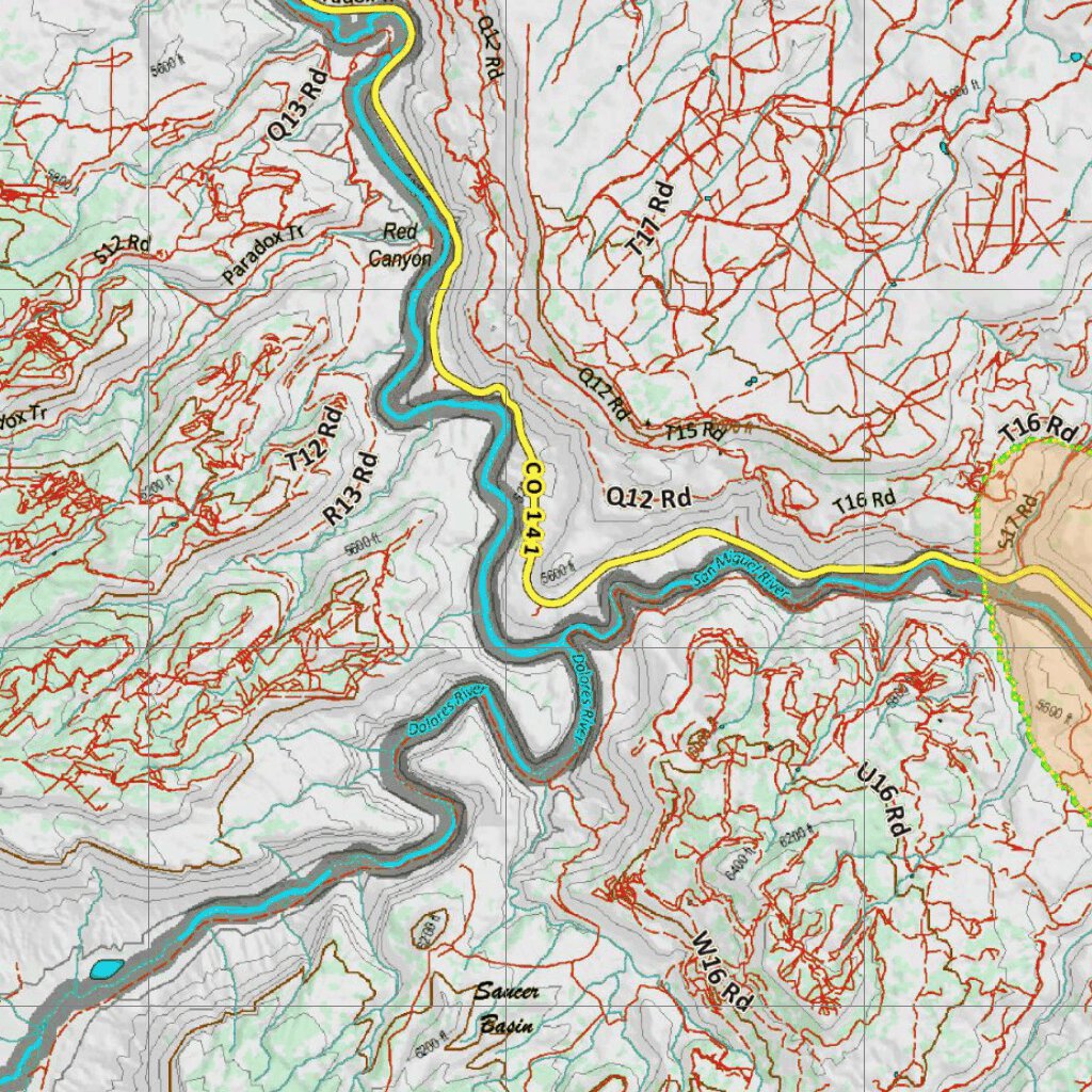 Colorado Unit 61 Bear Concentrations Map by HuntData LLC | Avenza Maps