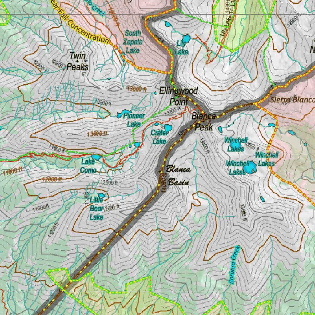 Colorado Unit 83 Bear Concentrations Map by HuntData LLC | Avenza Maps