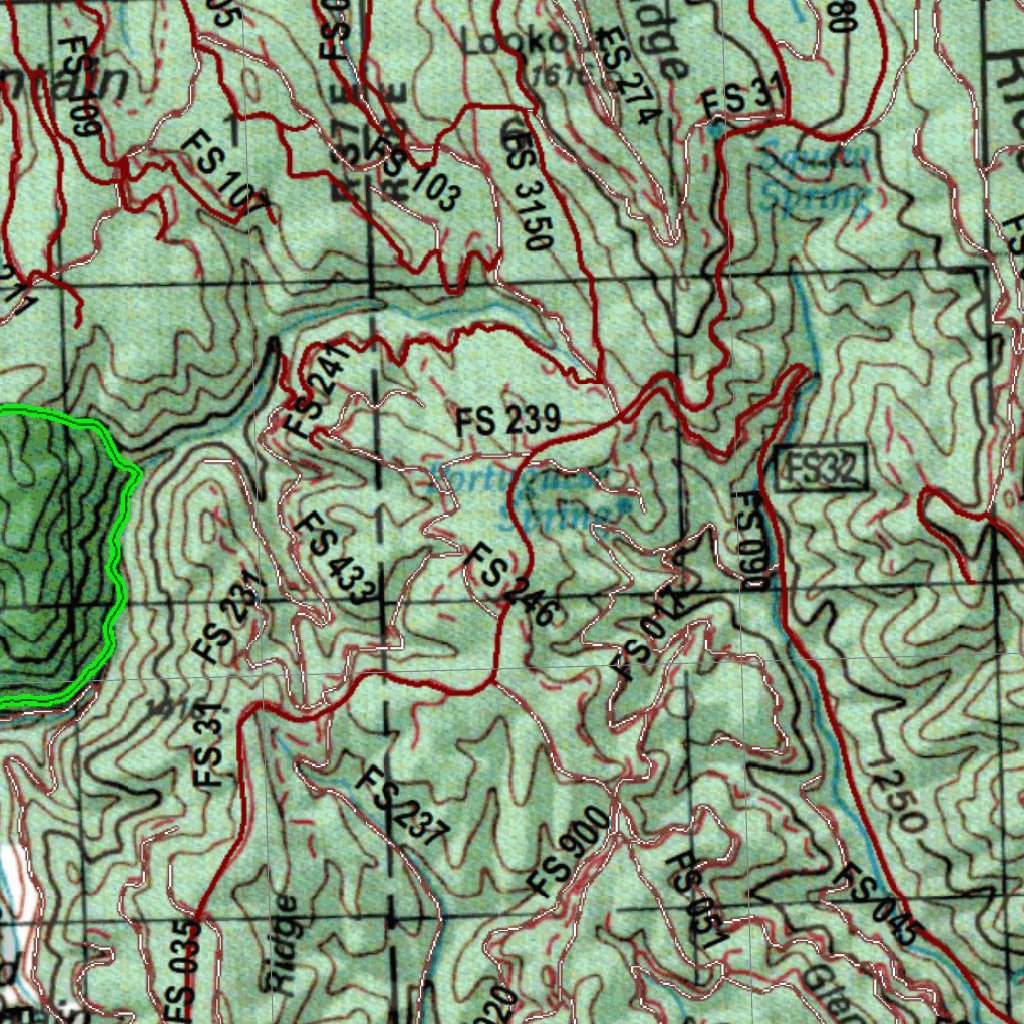Oregon Hunting Unit 56, Wenaha Land Ownership Map by HuntData LLC ...