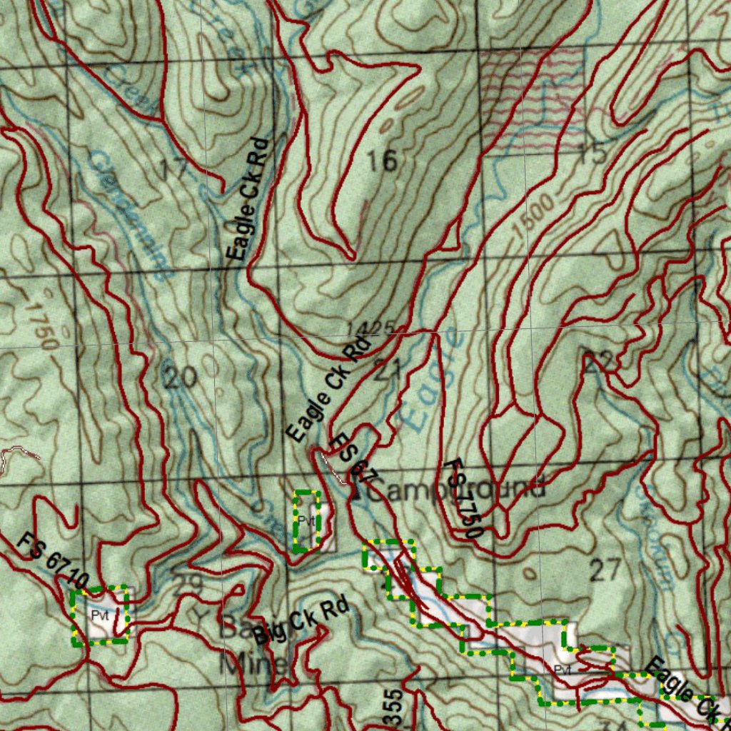 Oregon Hunting Unit 63, Keating Land Ownership Map by HuntData LLC ...