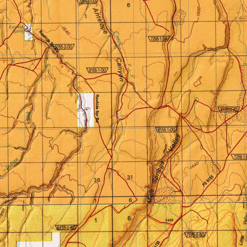 Oregon Hunting Unit 71, Juniper Land Ownership Map by HuntData LLC ...