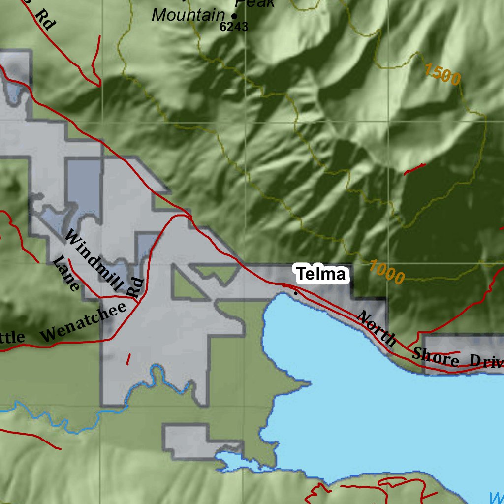 Washington Hunting Unit(s) 245 Landownership Map by HuntData LLC ...