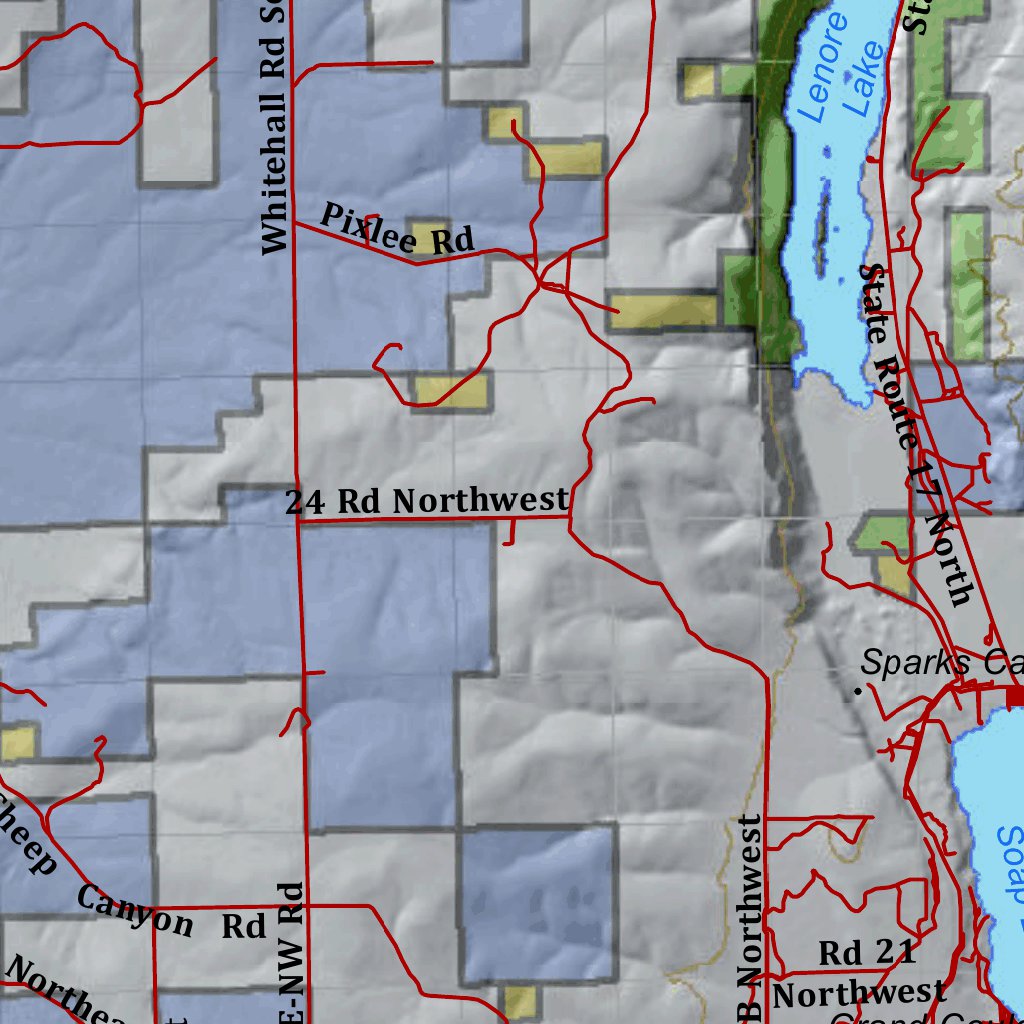Washington Hunting Unit(s) 272 Landownership Map by HuntData LLC ...