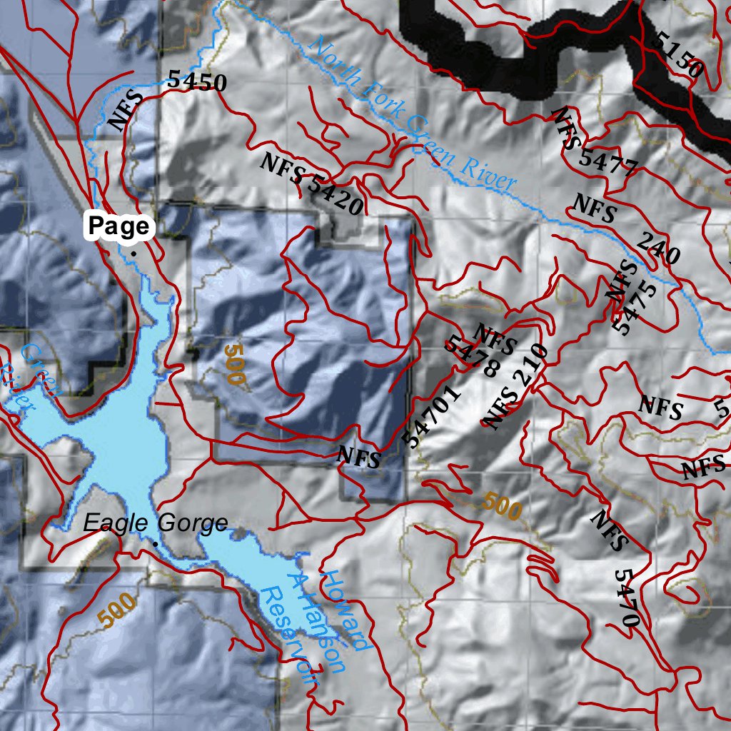 Washington Hunting Unit(s) 454 490 Landownership Map by HuntData LLC ...