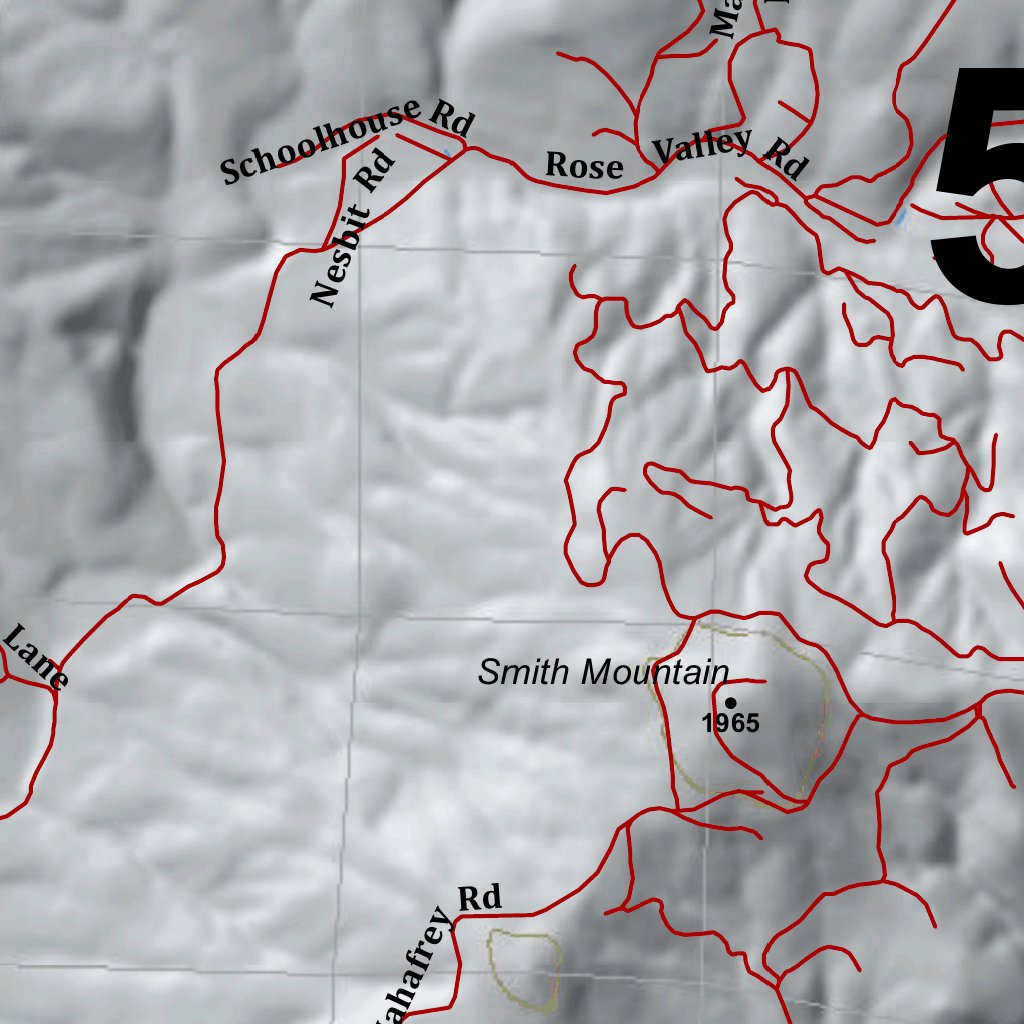 Washington Hunting Unit(s) 550 Landownership Map by HuntData LLC ...