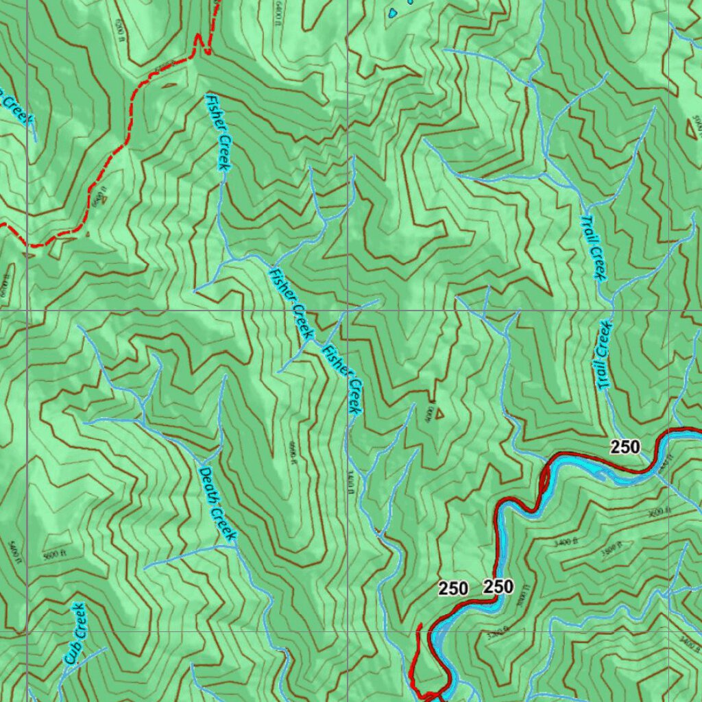 Idaho General Unit 10 Land Ownership Map by Idaho HuntData LLC | Avenza ...