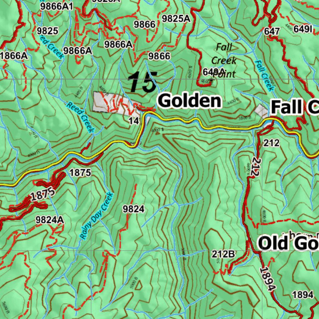 Idaho General Unit 15 Land Ownership Map by Idaho HuntData LLC | Avenza ...