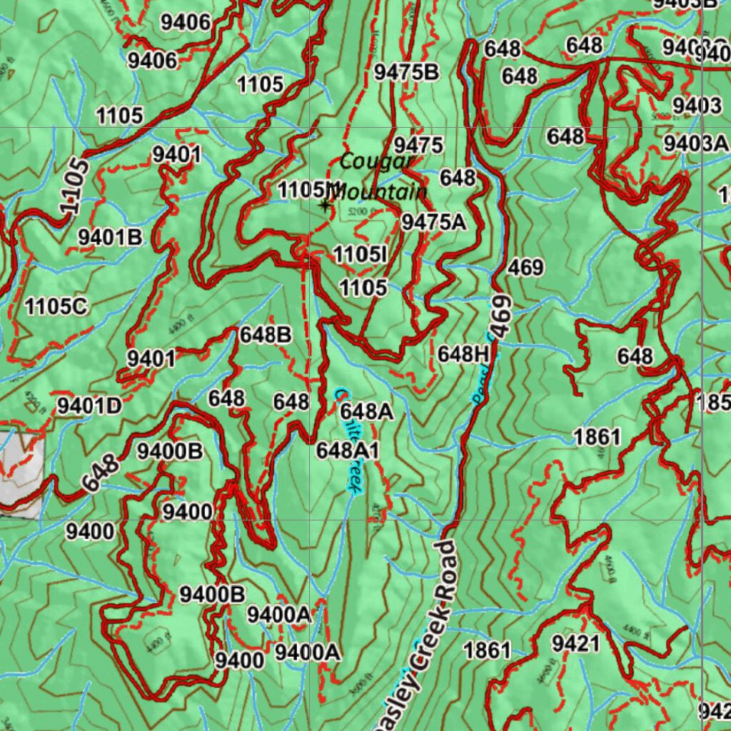 Idaho General Unit 15 Land Ownership Map by Idaho HuntData LLC | Avenza ...