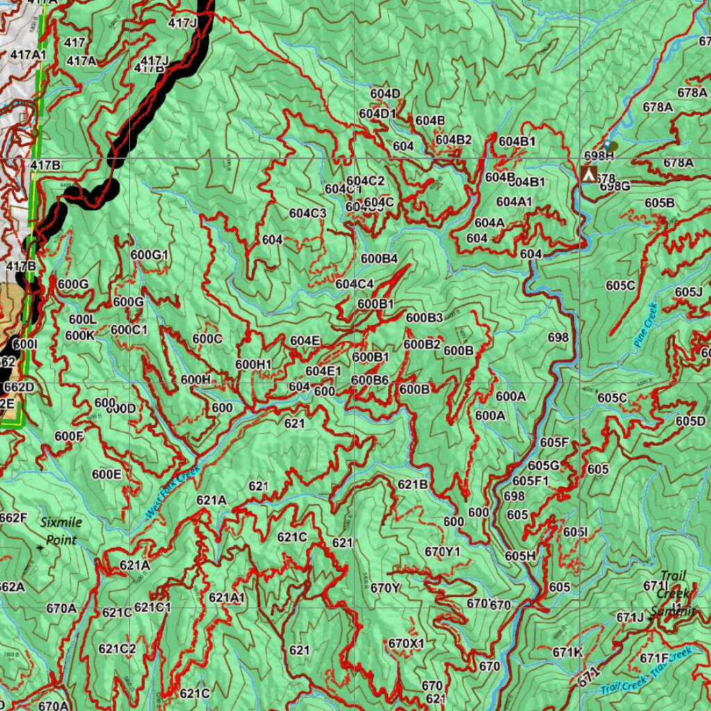 Idaho General Unit 24 Land Ownership Map by Idaho HuntData LLC | Avenza ...
