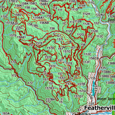 Idaho General Unit 44 Land Ownership Map map by Idaho HuntData LLC ...