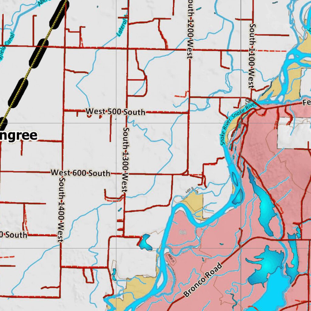Idaho General Unit 68A Land Ownership Map by Idaho HuntData LLC ...