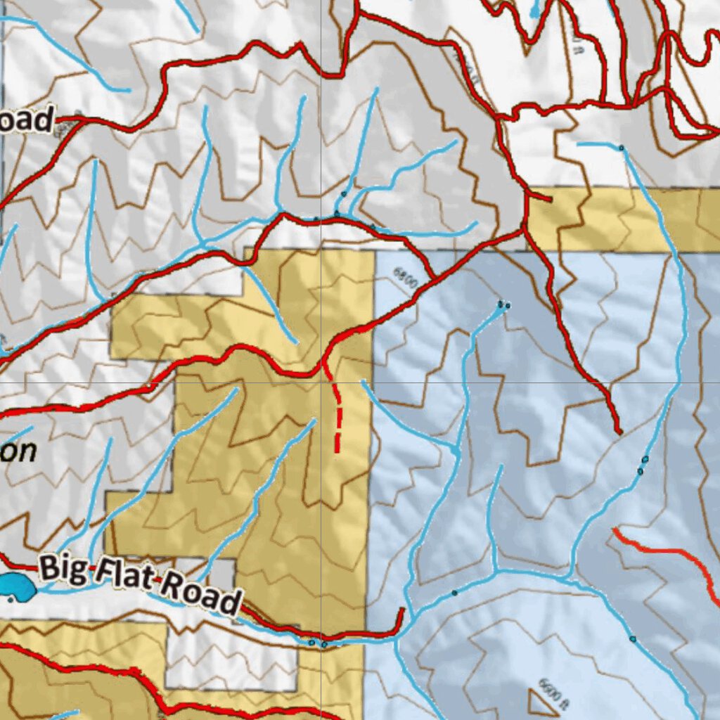 Idaho General Unit 72 Land Ownership Map by Idaho HuntData LLC | Avenza ...