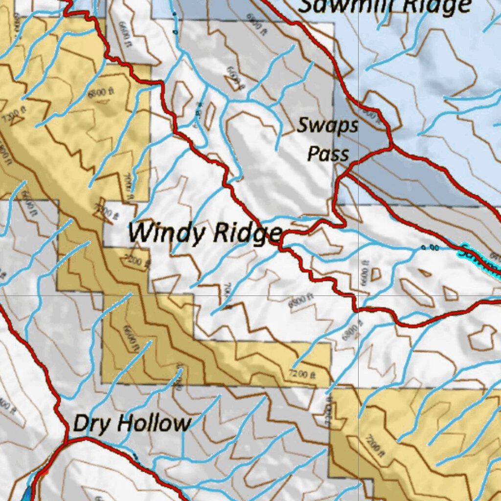 Idaho General Unit 72 Land Ownership Map by Idaho HuntData LLC | Avenza ...