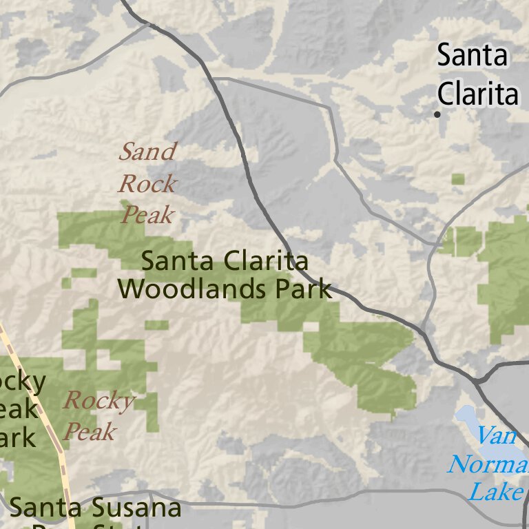 Anza Trail: Los Angeles and San Bernardino Map by Juan Bautista de Anza ...