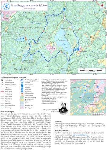 Kanalbyggarens runda Map by UtaGaKartor | Avenza Maps