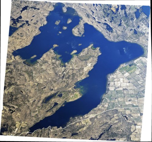Wolfe Lake Fishing Shoals Map by Kingston Aerial Imaging | Avenza Maps