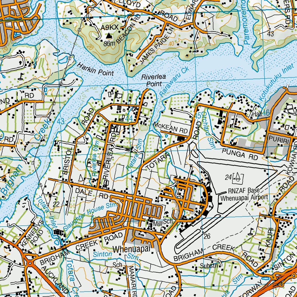 BA31 - Waitemata Harbour Map by Land Information New Zealand | Avenza Maps