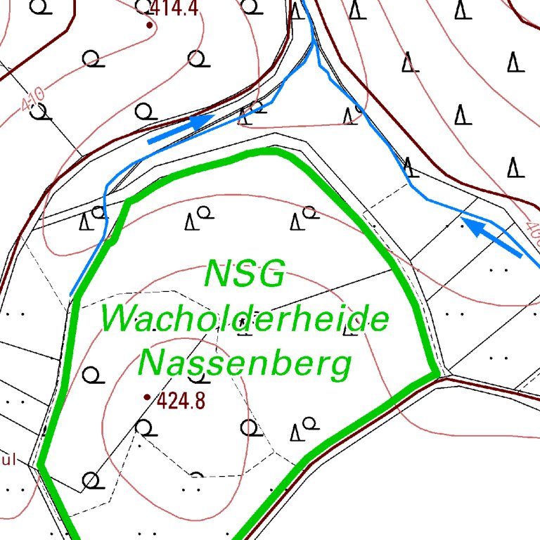Alflen 1 (1:5,000) Map by Landesamt fur Vermessung und ...