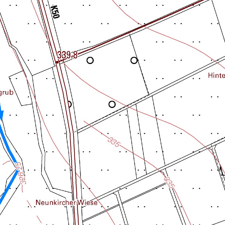Elsoff (Westerwald) 3 (1:5,000) Map by Landesamt fur Vermessung und ...