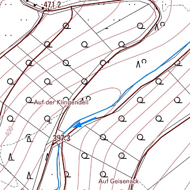 Olmscheid (1:5,000) Map by Landesamt fur Vermessung und ...