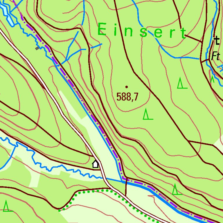 Scheid (1:25,000) Map by Landesamt fur Vermessung und ...