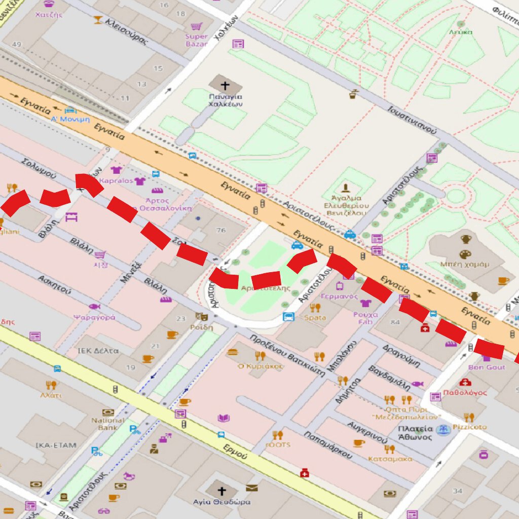 Thessaloniki City Center Tour Map by MakemyMap.gr | Avenza Maps