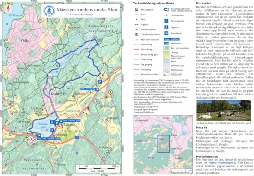Månskensbondens runda Map by UtaGaKartor | Avenza Maps