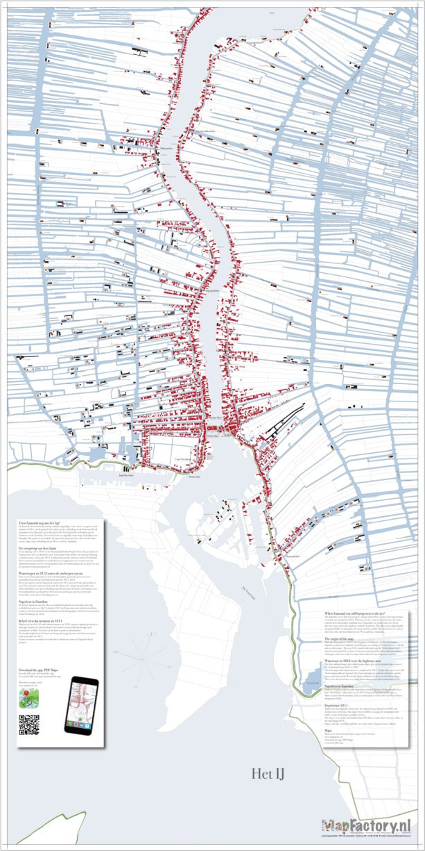 Napoleon Zaandam Map by Mapfactory | Avenza Maps