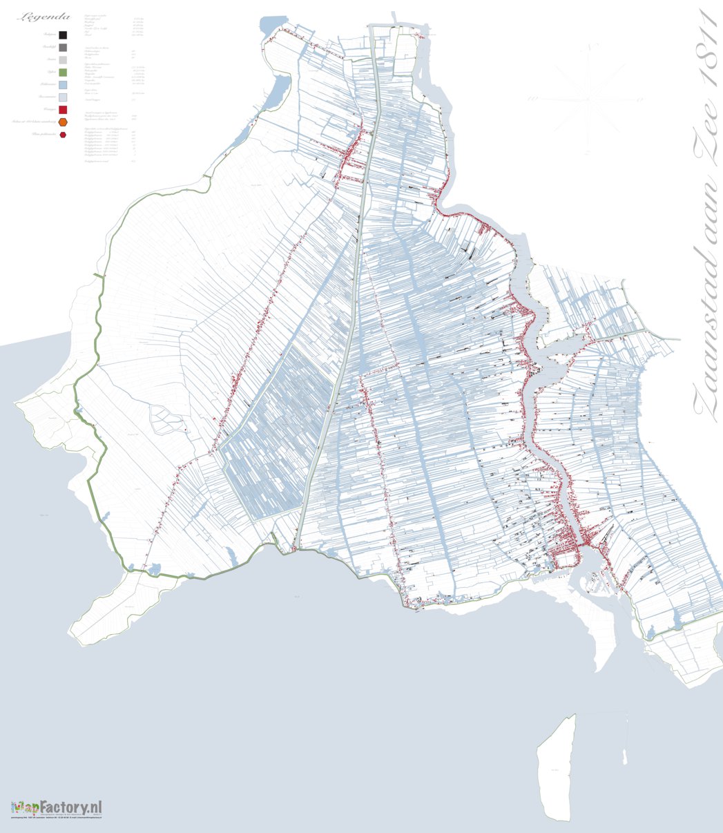 Zaanstad aan Zee Map by Mapfactory | Avenza Maps
