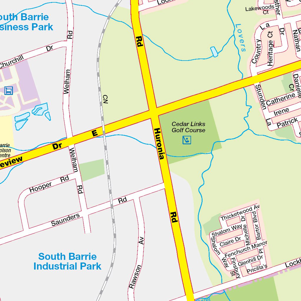 Barrie, ON Map by Mapmobility Corp. | Avenza Maps
