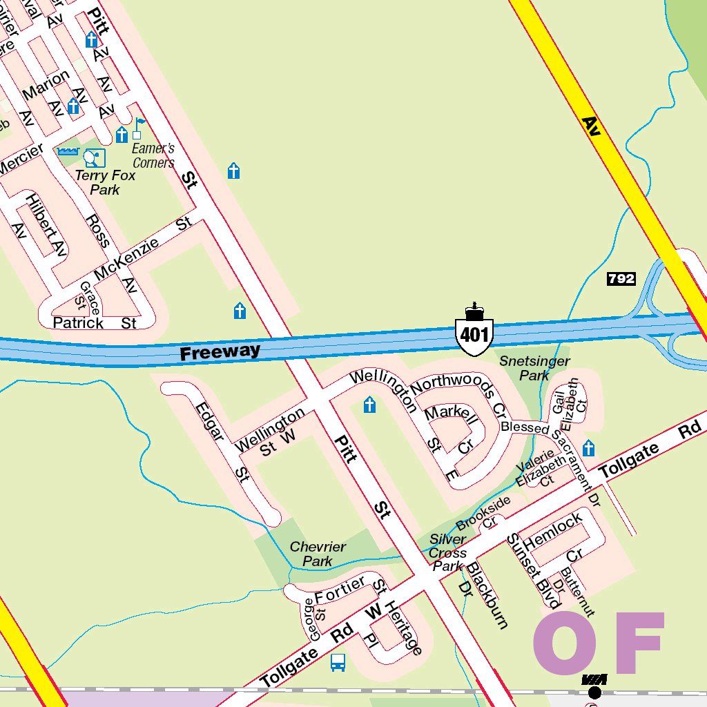 Cornwall, ON Map by Mapmobility Corp. | Avenza Maps