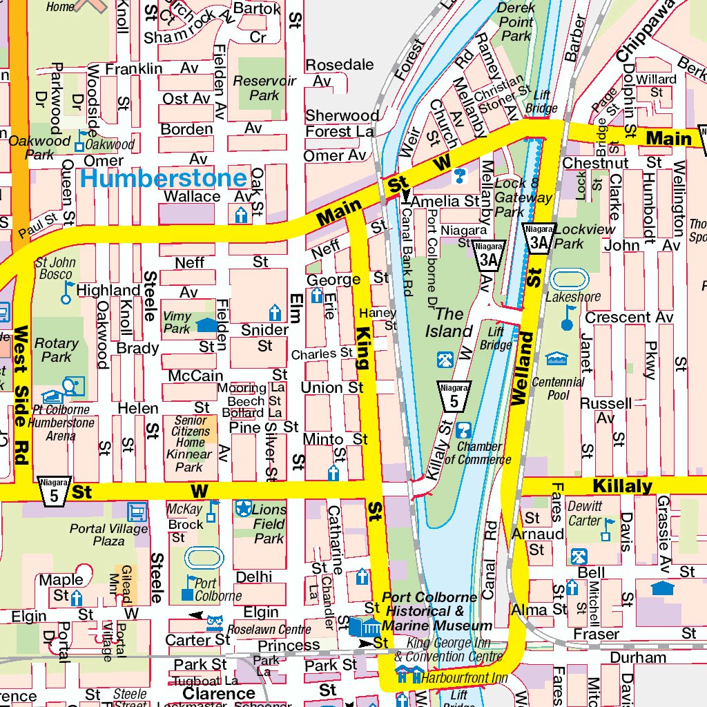 Fort Erie and Port Colborne, ON Map by Mapmobility Corp. | Avenza Maps